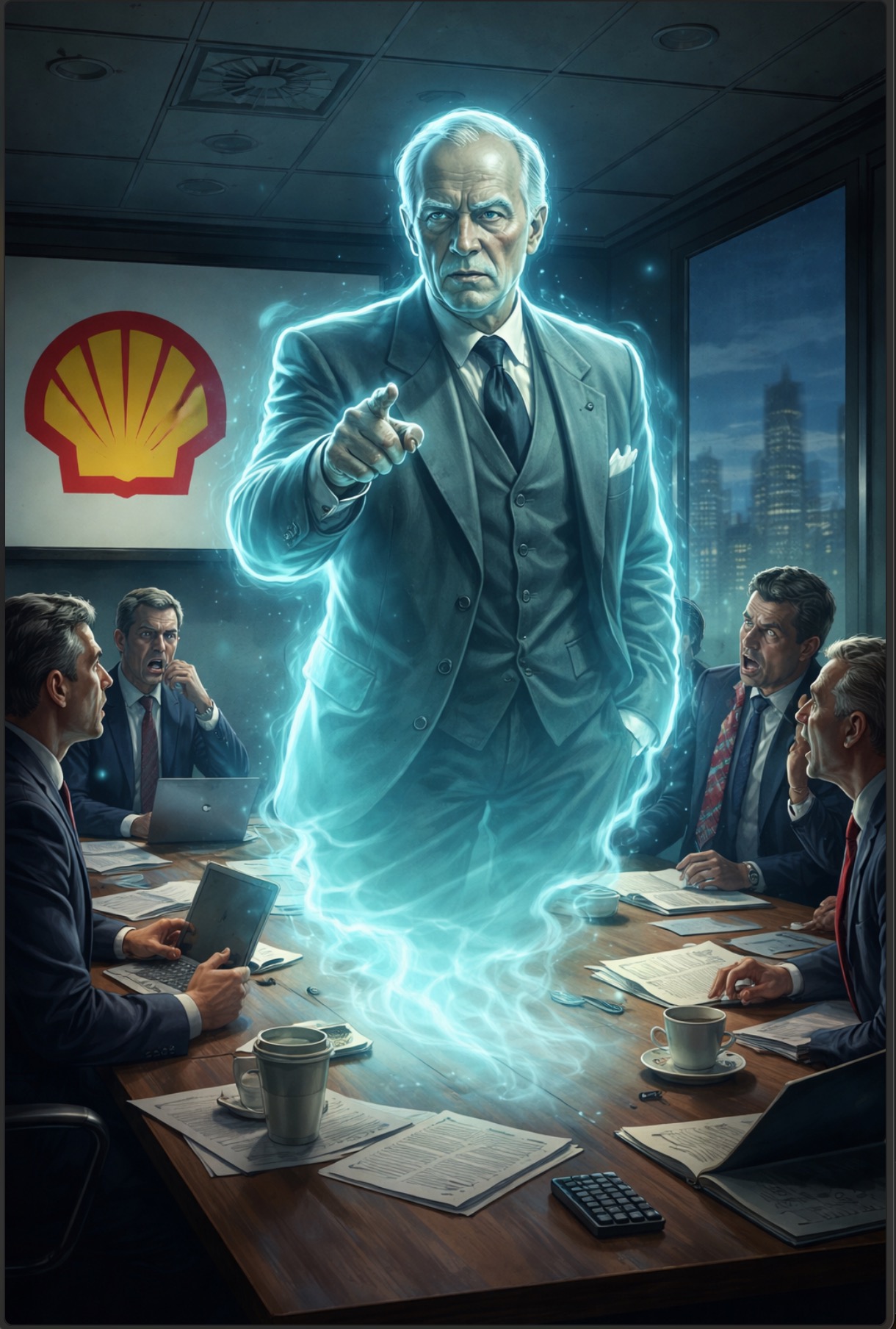 The Ghost in the Boardroom: Sir Henri Deterding Returns to Inspect ...